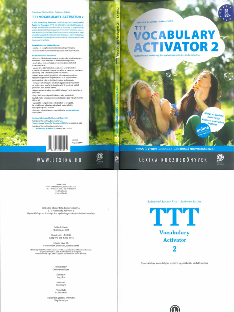 TTT Vocabulary Activator 2 - B1-B2+ | PDF
