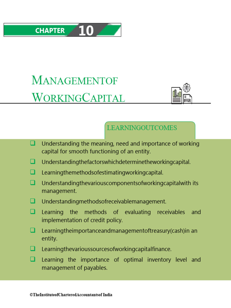 Management-of-Working-Capital | PDF | Working Capital | Financial Capital