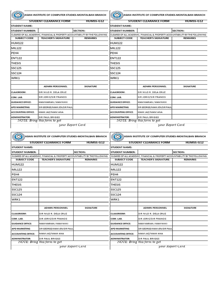 Humss G12 | PDF | Financial Services