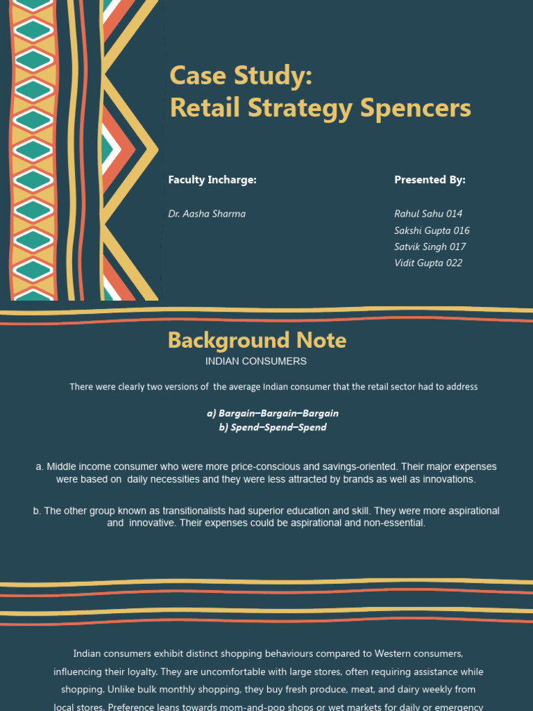 Agri Retail Spencer | PDF | Strategic Management | Retail