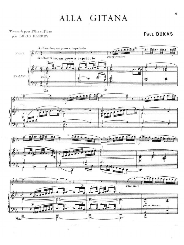 DUKAS Alla Gitana | PDF