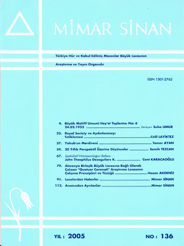 Mimar Sinan Dergisi 136 | PDF