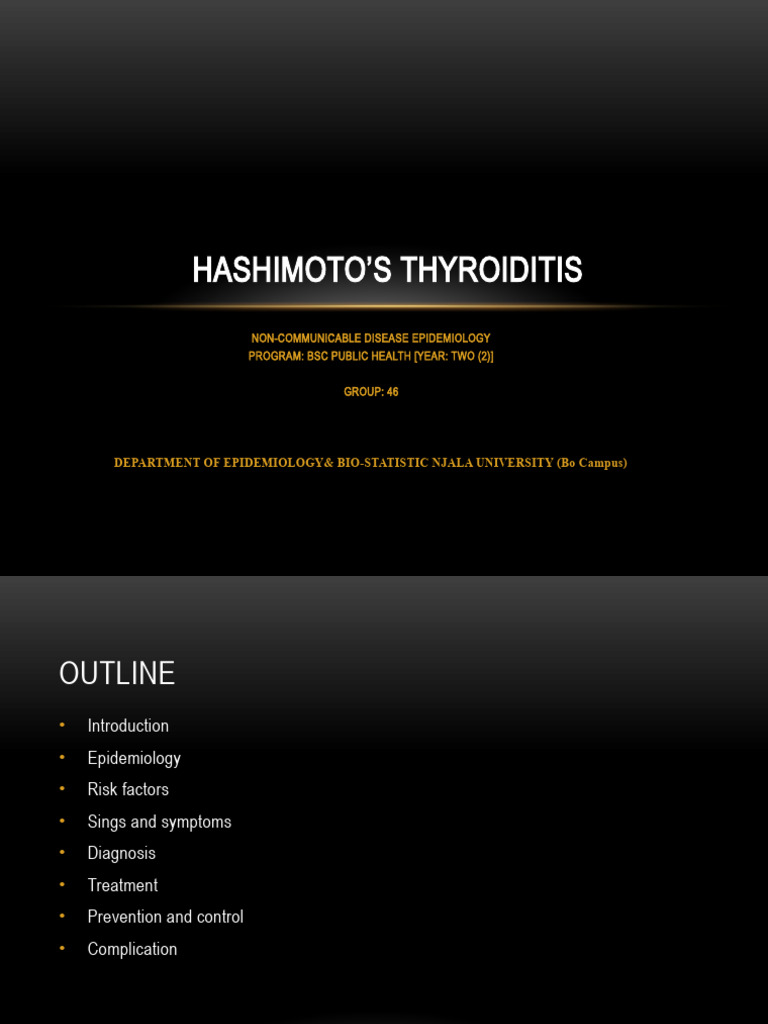 Hashimoto's Thyroiditis | PDF | Hypothyroidism | Thyroid