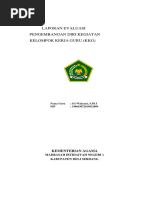 Contoh Program Kerja KKG Mi | PDF
