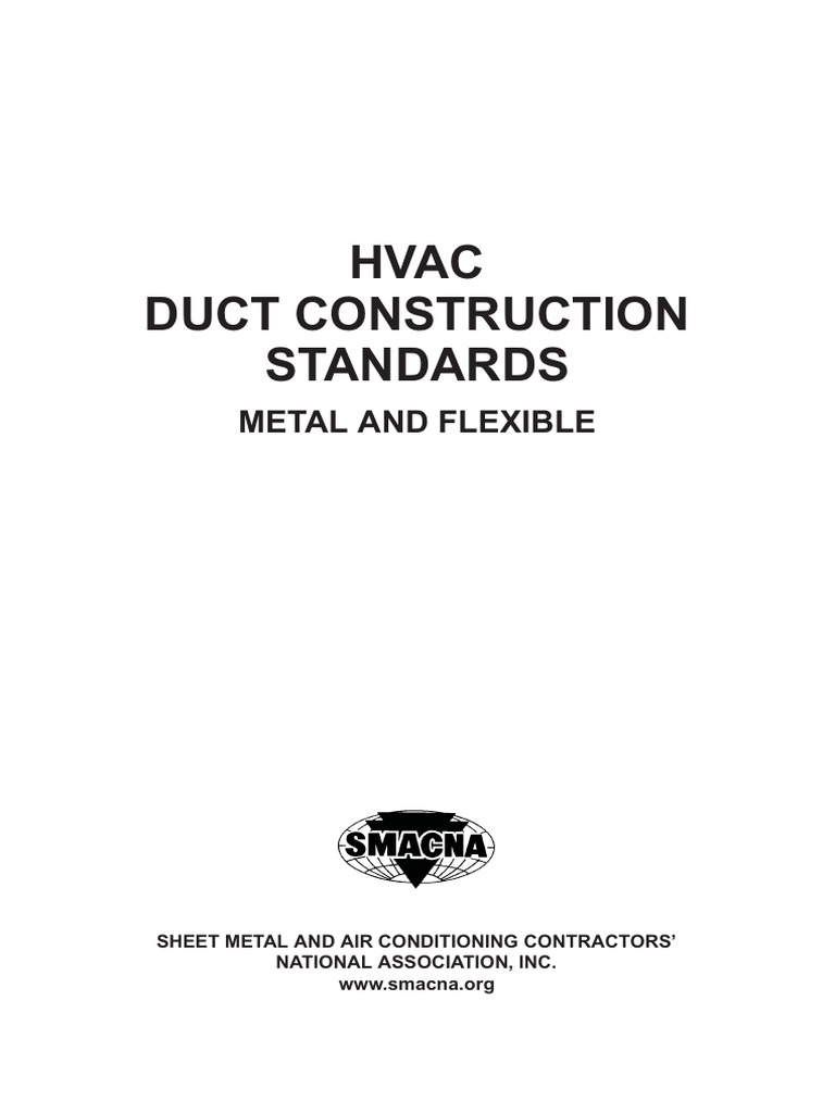 Smacna - Hvac - Duct - Construction - Standards 2005 Print | PDF