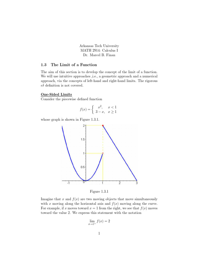 1.3 | PDF | Applied Mathematics | Mathematical Logic