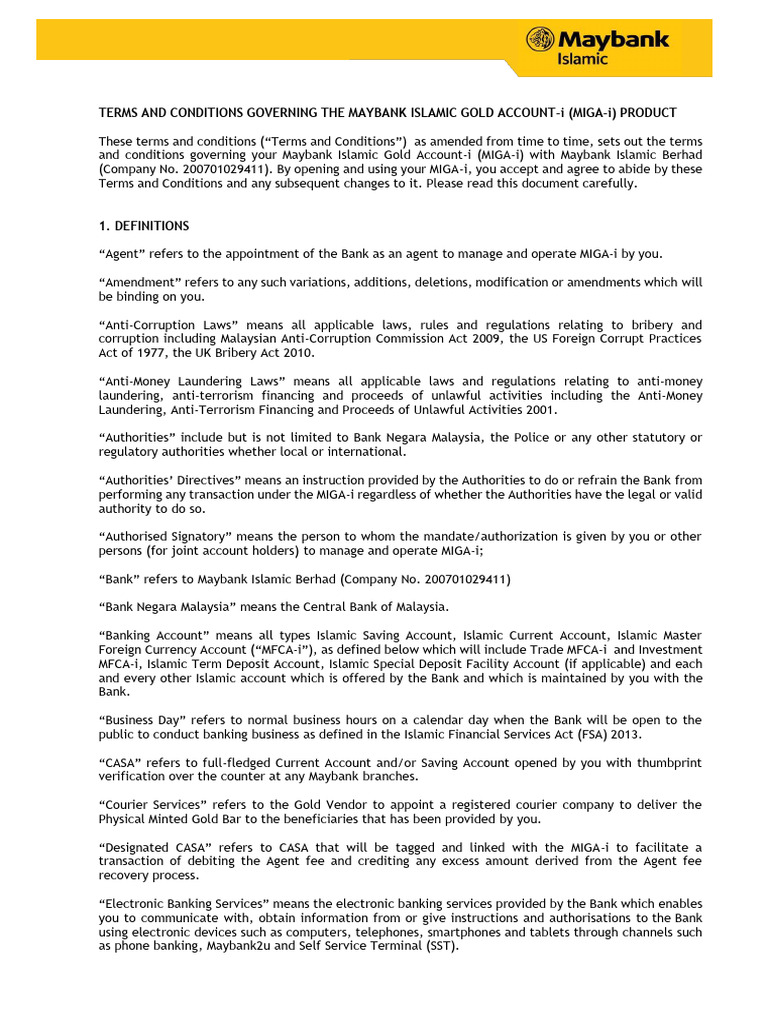 Miga-I TNC | Download Free PDF | Banks | Indemnity