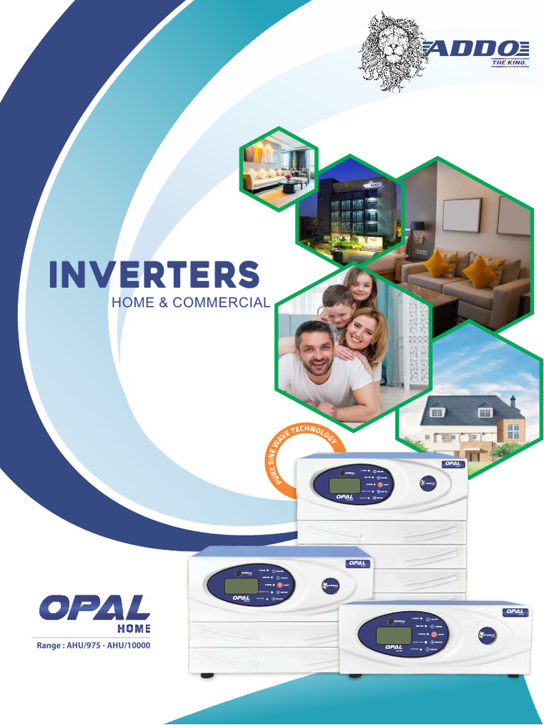 Addo-Inverter-Catalogue | PDF | Battery Charger | Fuse (Electrical)