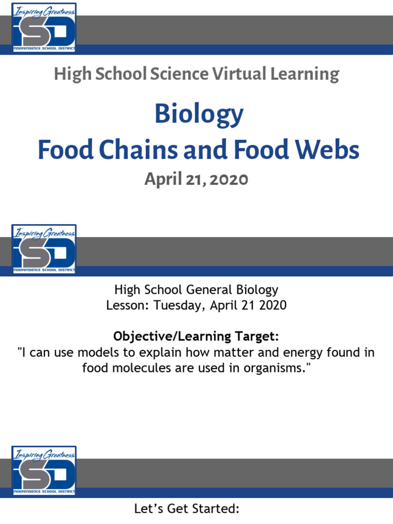Tuesday, April 21 - Harrison - Gearhart - Bolick - Rauscher - Biology ...