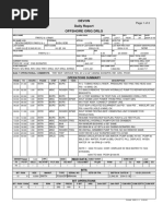 Daily Drilling Report Template | PDF | Geotechnical Engineering | Civil ...