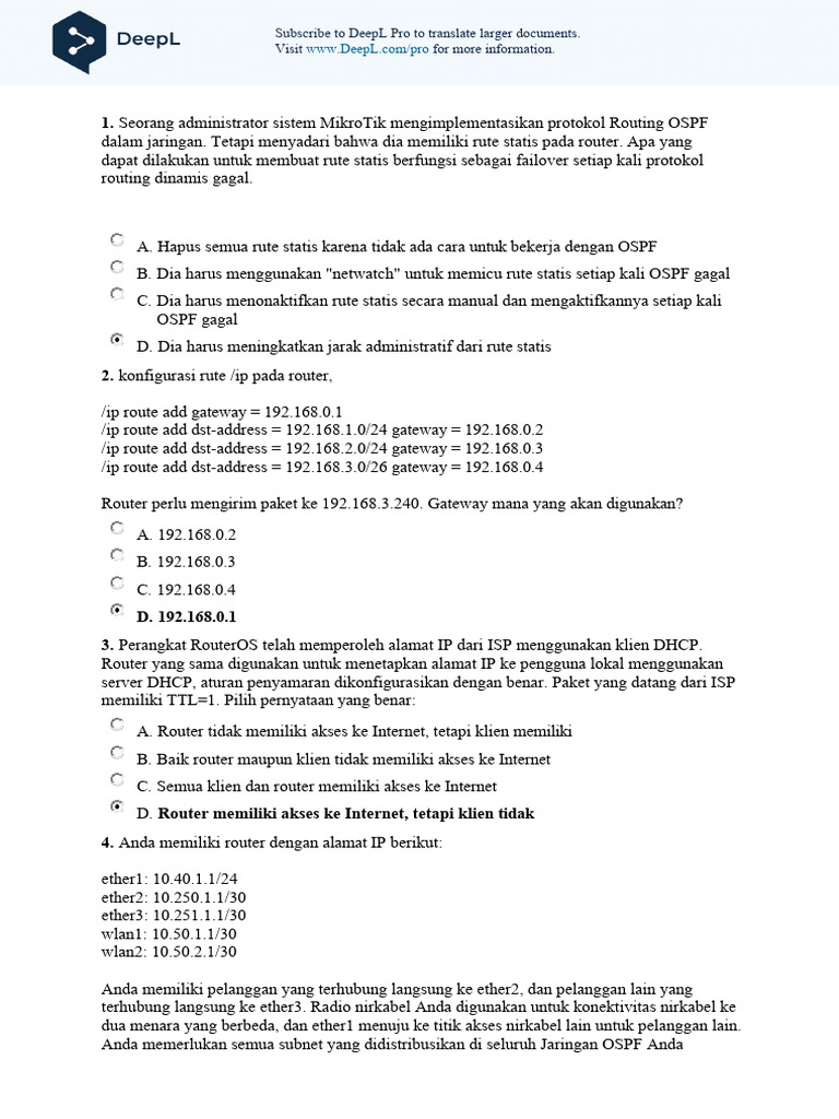 Soal Jawaban Mtcre 1 Kusuma PDF Id | PDF
