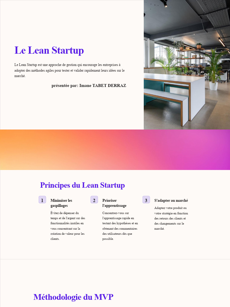 Le Lean Startup | PDF | Lean (production) | Start-up