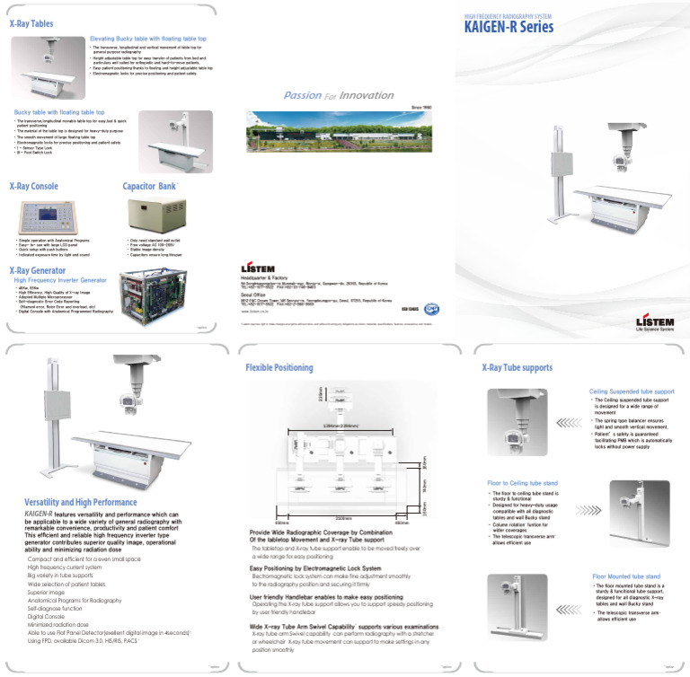 X Ray KAIGEN Catalog Listem | PDF | Radiography | X Ray