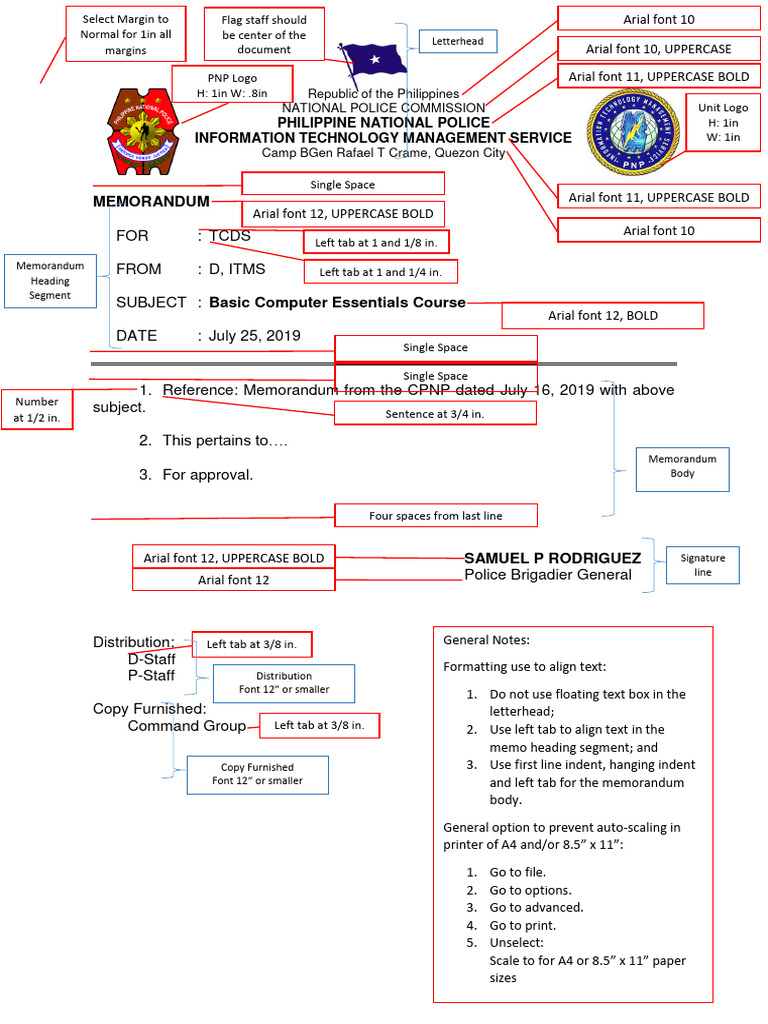 Sample Memo For SDS Label | PDF | Written Communication | Typography