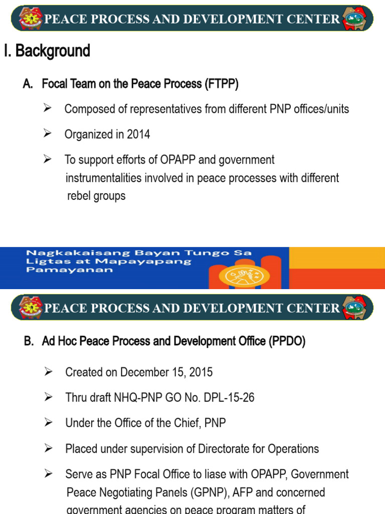 Background PP | PDF | Government | Philippines