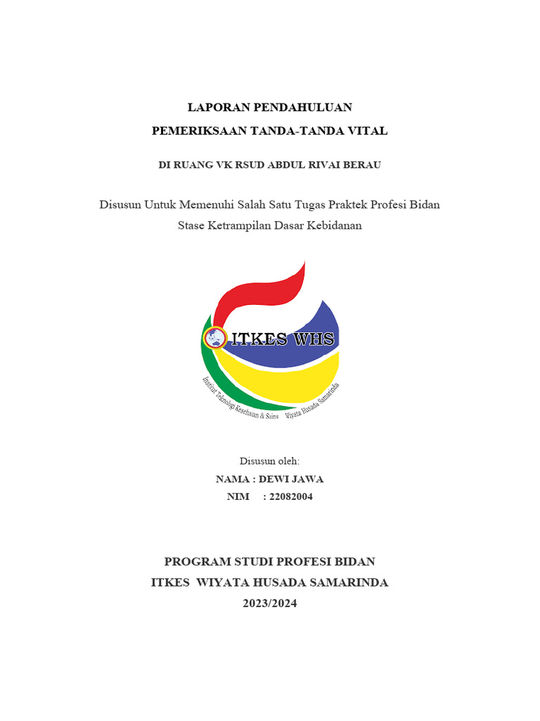LP KDK Tanda Vital - Dewi Jawa | PDF