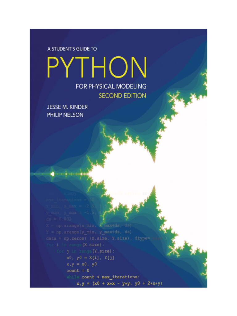 A Students To Python For Physical Modeling | PDF