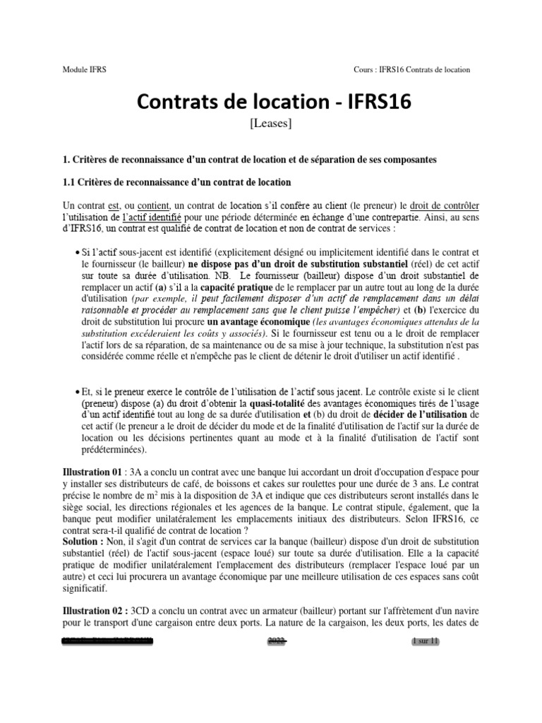 Ifrs 16 | PDF