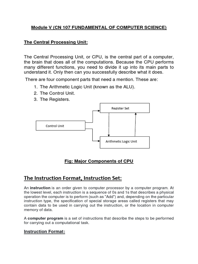 Module V Computer Architecture | PDF | Computer Data Storage | Random Access Memory