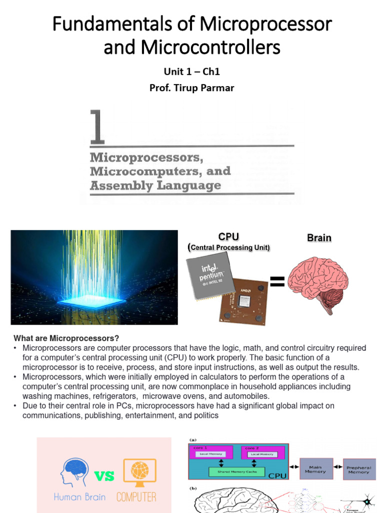 Microprocessors: Basics and Binary Use | PDF