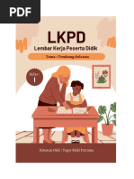 LKPD Kelas 1 Pendidikan Pancasila | PDF