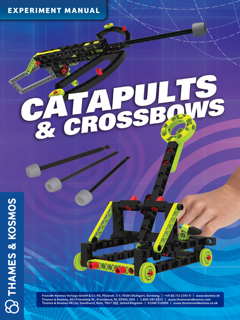 Physics Experiment Kit: Crossbows & Catapults | PDF | Weight ...