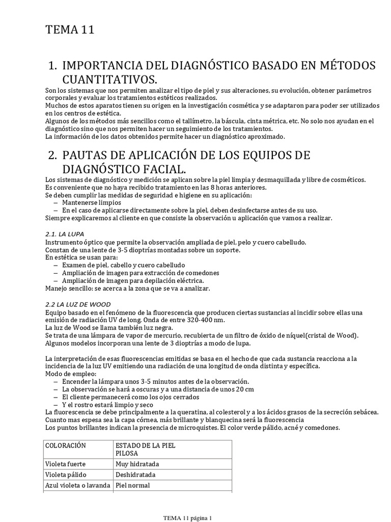 Uso del Sebómetro en Estética Facial | PDF | Tejido adiposo | Piel