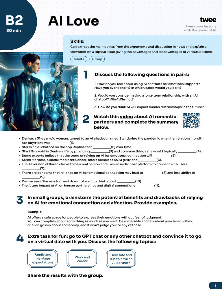 Ai Love b2 | PDF | Artificial Intelligence | Intelligence (AI) & Semantics