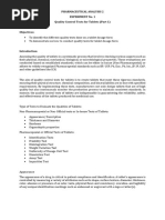 USP 2091 Weight Variation Standards | PDF | Tablet (Pharmacy)
