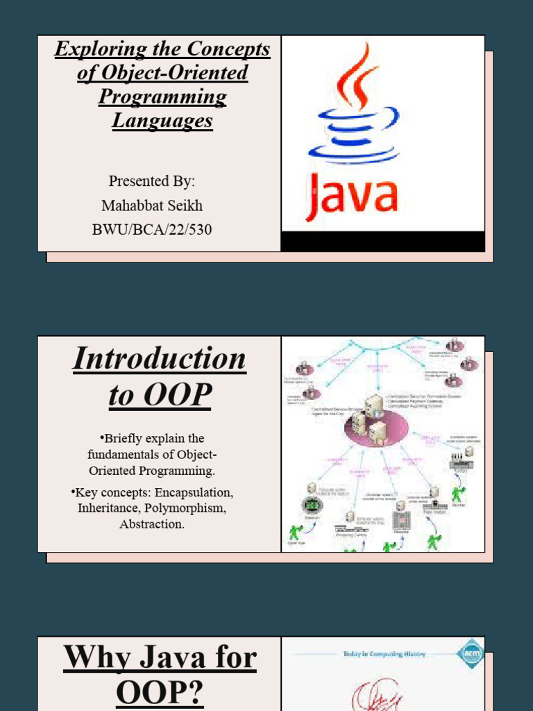 Intro to OOP for Java Beginners | PDF | Computers