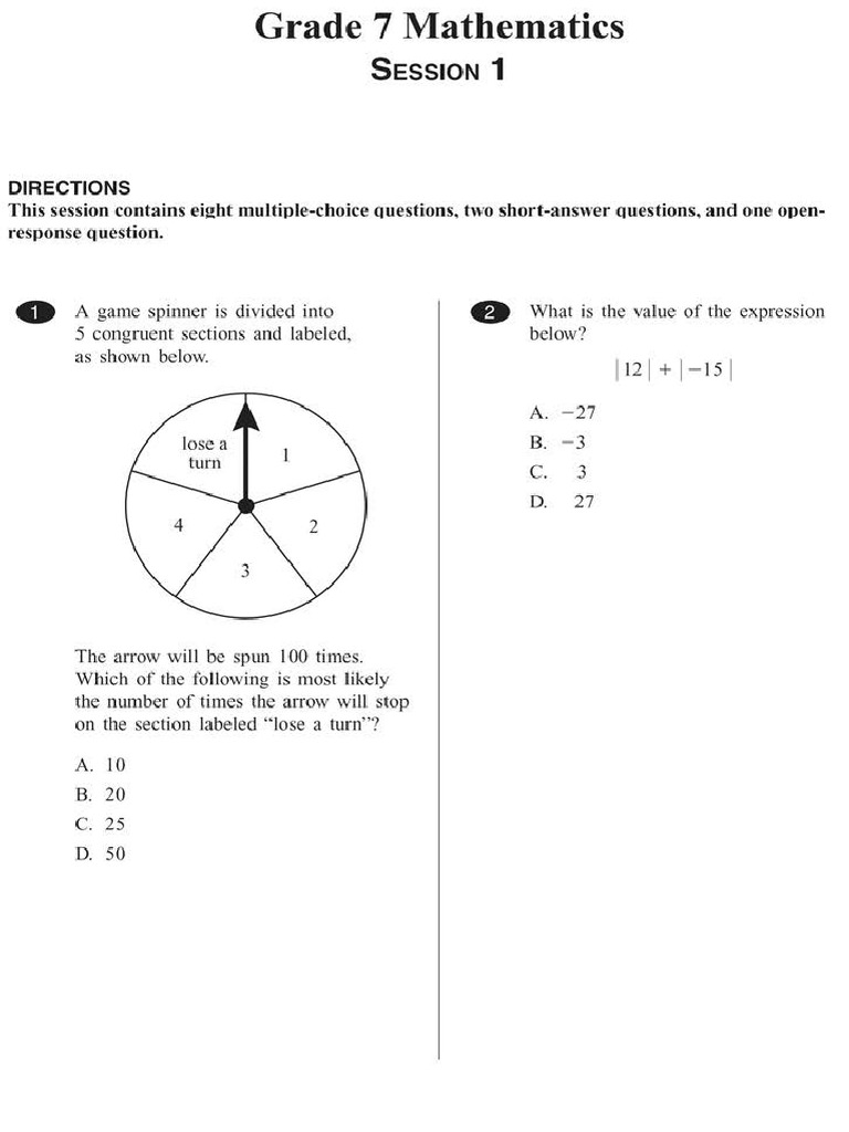 7th Grade Math | PDF
