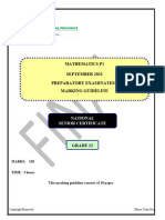 2025 Maths ATP Grade 12 | PDF | Mathematics | Function (Mathematics)