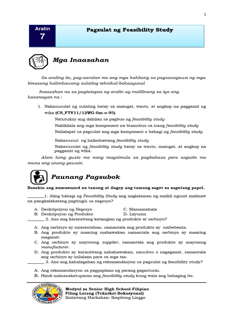 Filipino TVL Q2 Week 7 | PDF