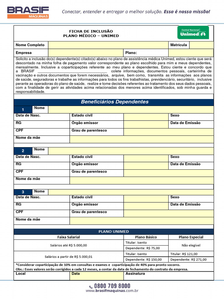 2 - Combo Formulários - CLT | PDF