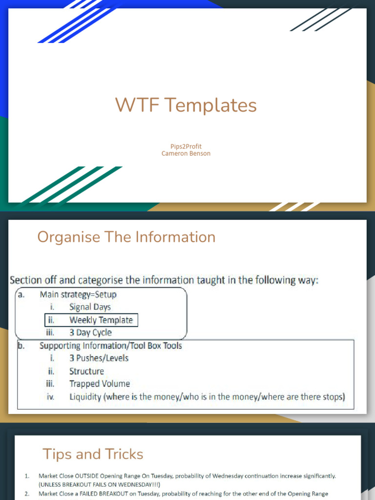 Trading Entry Setup Criteria Guide | PDF | Business | Computers