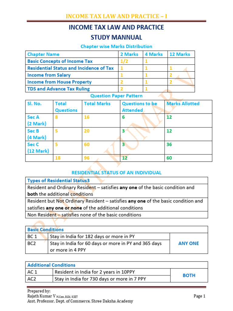 Income Tax | PDF | Employee Benefits | Tax Deduction