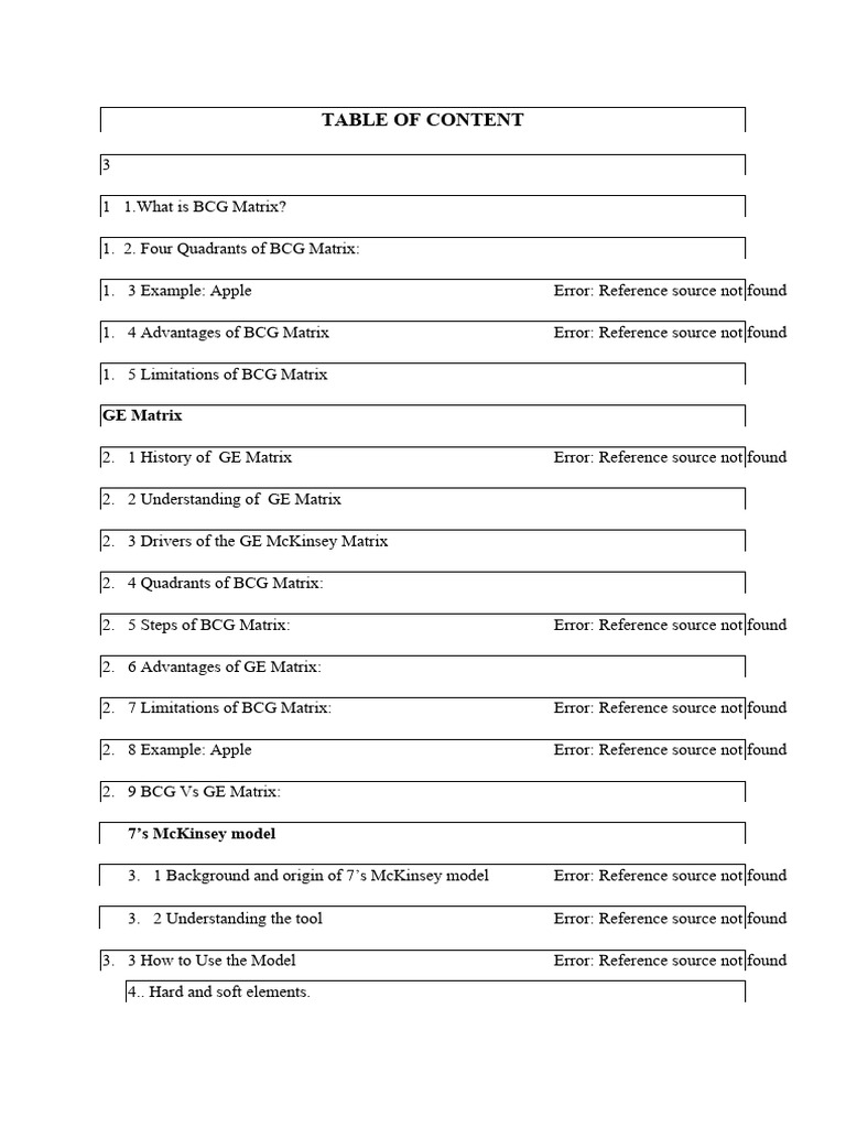 Business Strategy Matrix Guide | PDF | Strategic Management ...