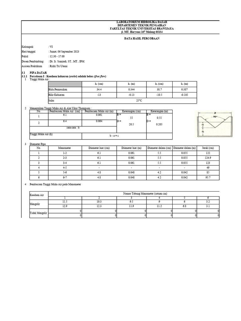 KEL 6 PERHITUNGAN PIPA DATAR DAN PIPA MIRING | PDF