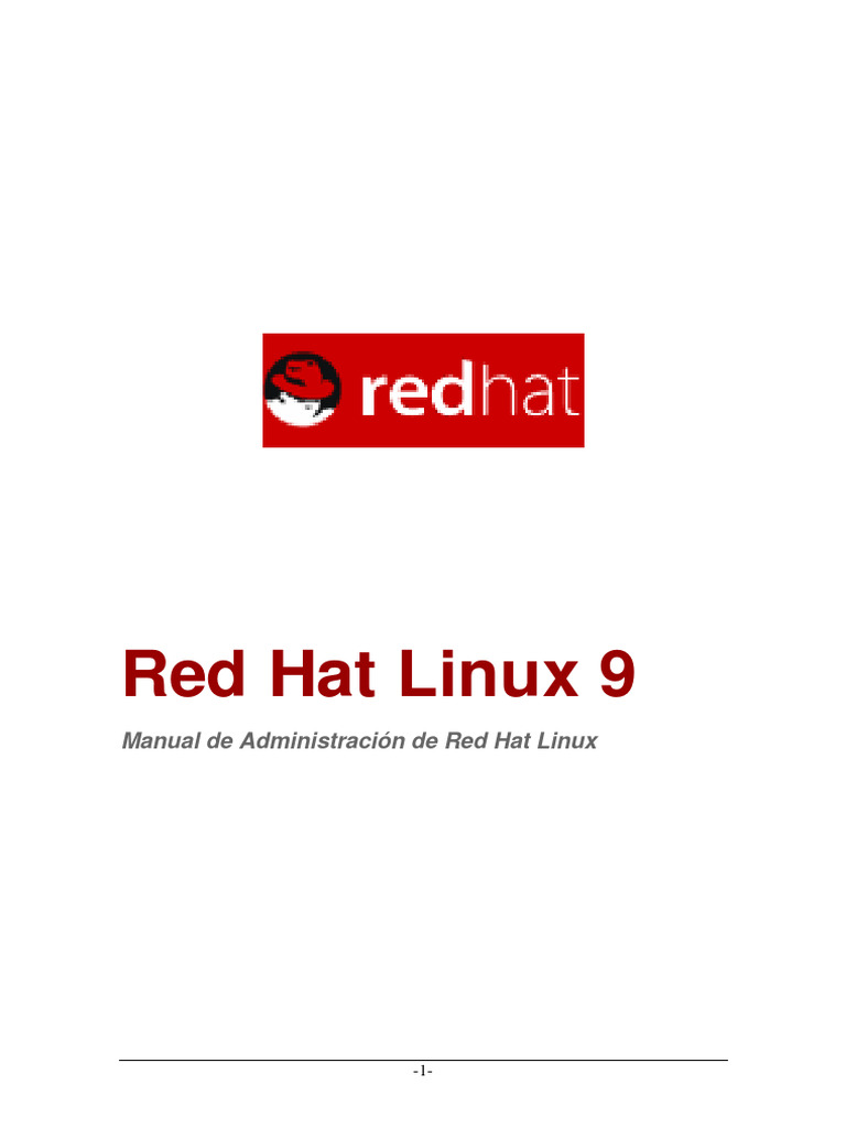 (Ebook) Red Hat - Red Hat Linux 9 Manual de Administración | PDF | Archivo de computadora ...