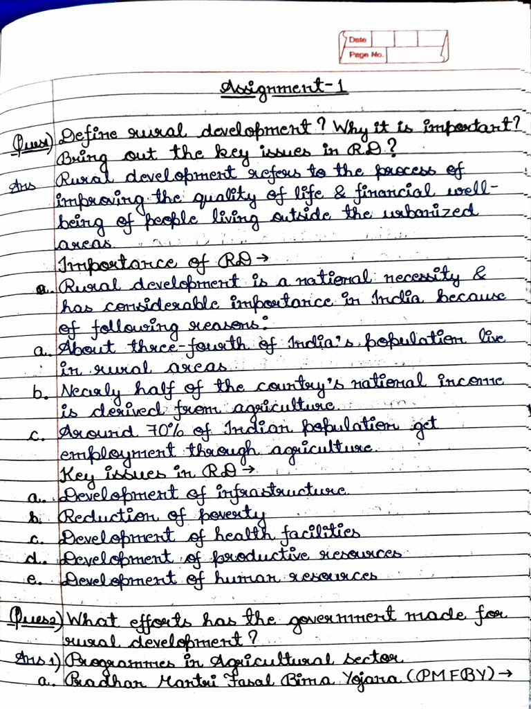 Rural Development Strategies | PDF | Social Science