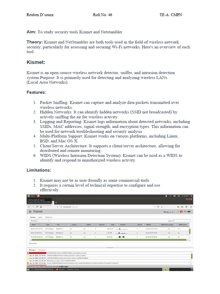 Exp 2 MC | PDF | Wireless Lan | Computer Network