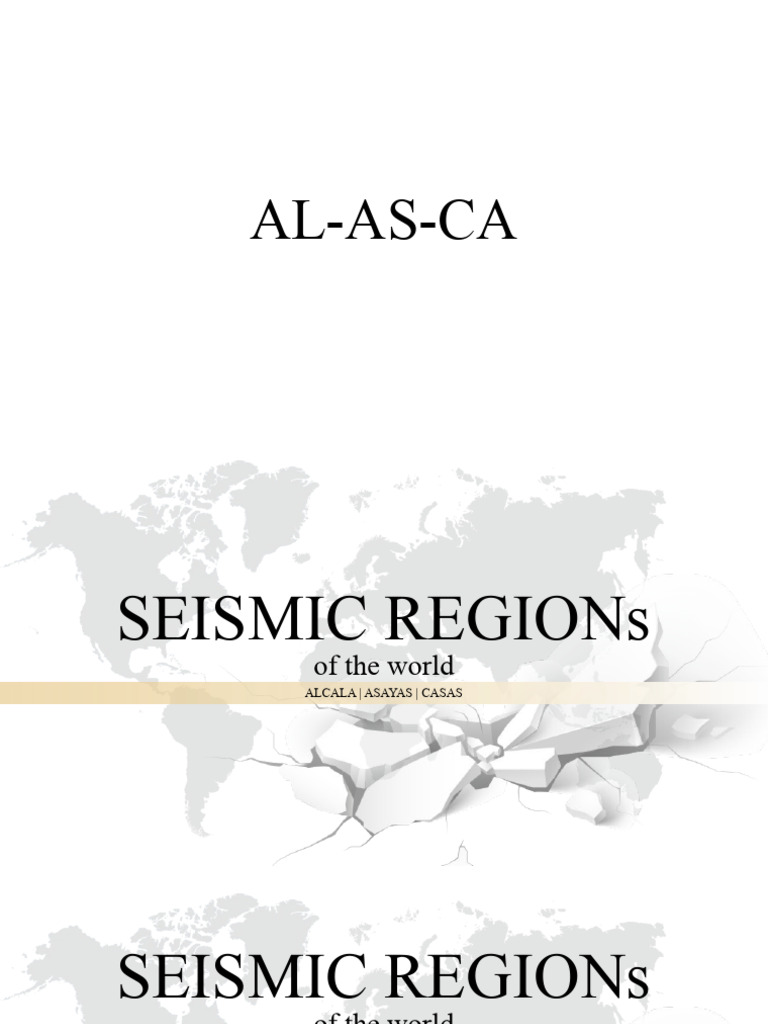 Group 4 Seismic Regions Of The World Download Free Pdf
