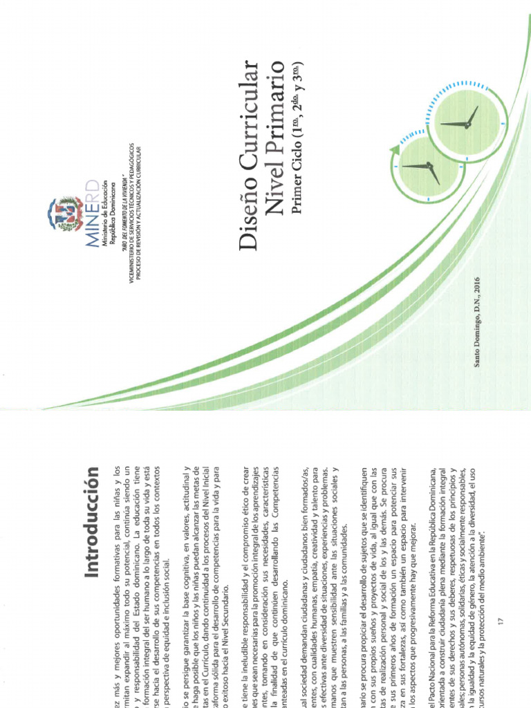 Diseño Curricular Nivel Primario Primer Ciclo 1 2 Y 3 82 Paginas Pdf