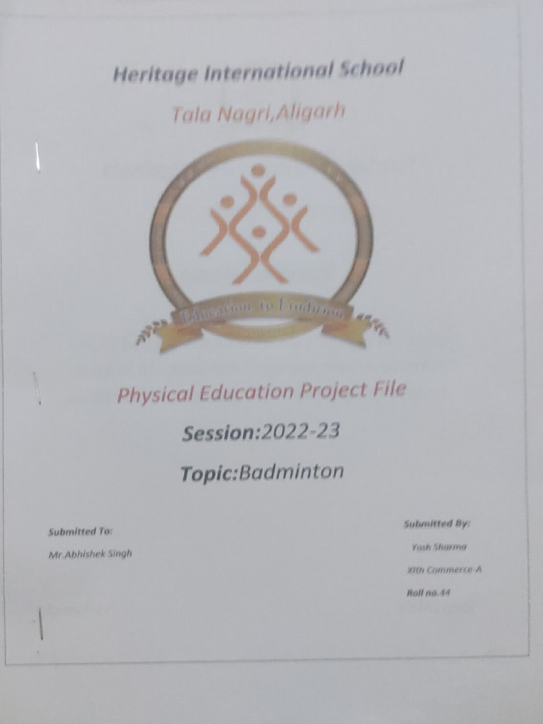 Phe Badminton File | PDF