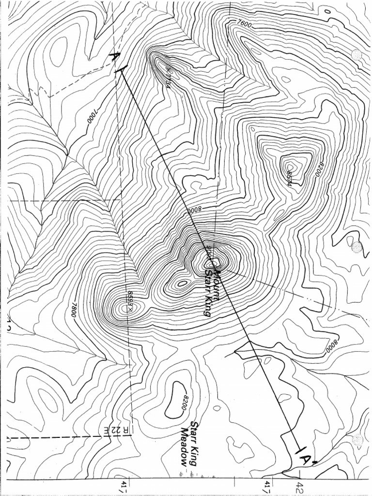 Topographic Profile A - A | PDF