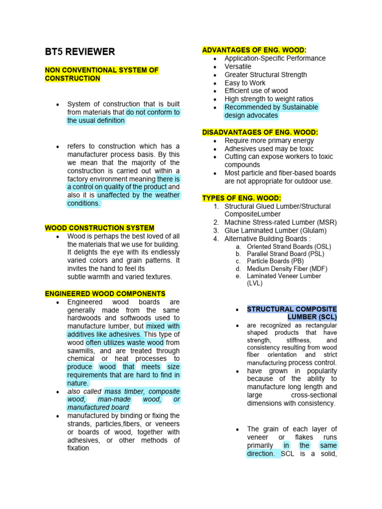 Engineered Wood Construction Guide | PDF | Wood | Lumber