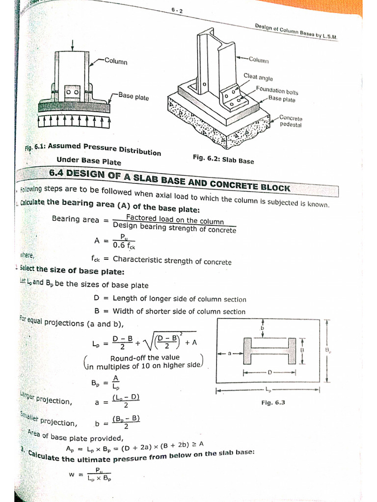 Design of Slab Base | PDF