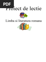 Exemple de Proiecte Didactice | PDF