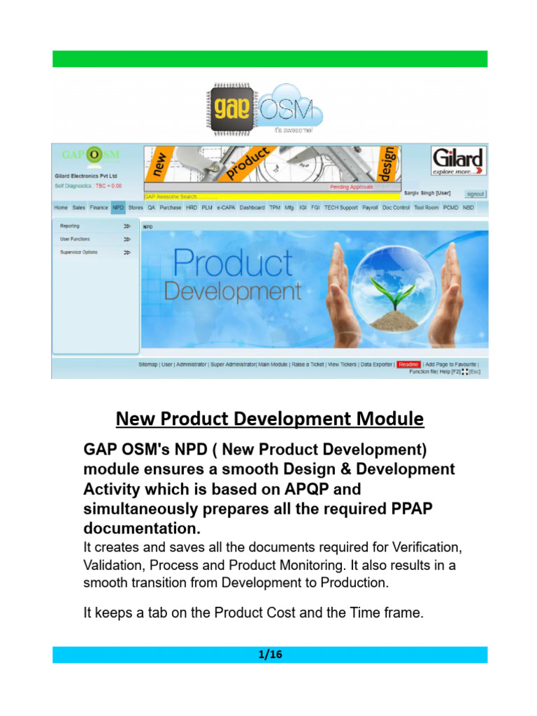 OSM-NPD-BROCHURE (1) | PDF | New Product Development | Systems Theory