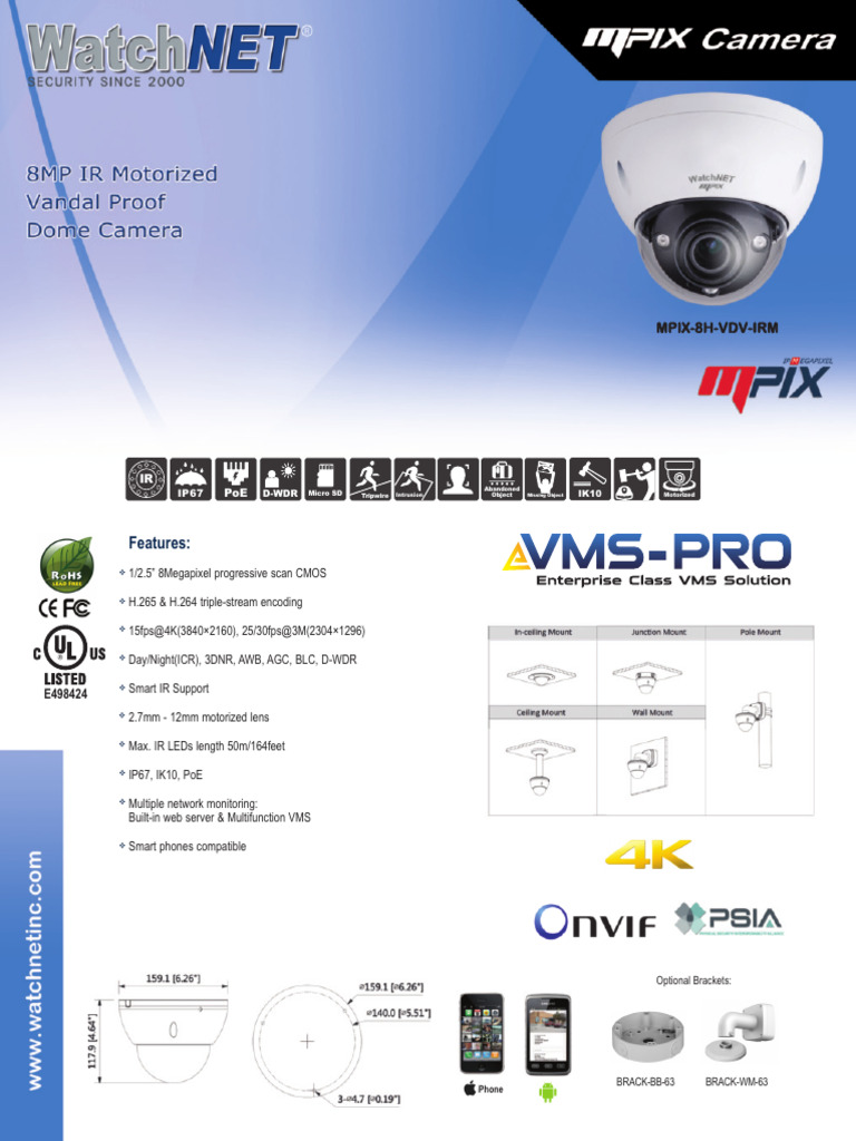 Mpix 8H VDV Irm | PDF | Video | Data Compression